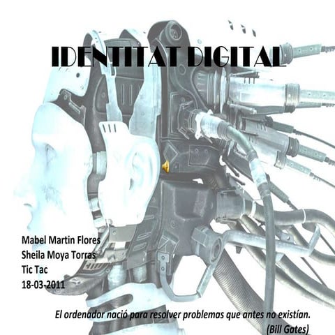 Identitat digital | PPTX