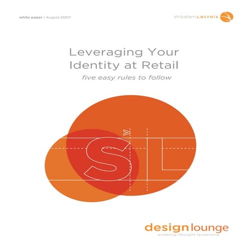 Leveraging Your Identity at Retail | PDF