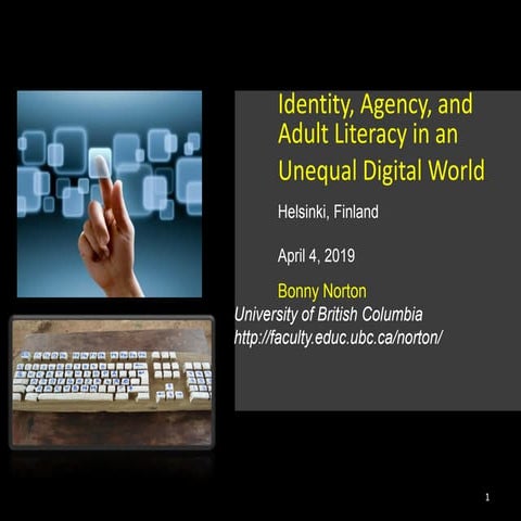 Identity, agency, and adult literacy in the digital era | PDF