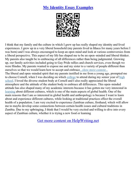 Identity slideshow | PPT