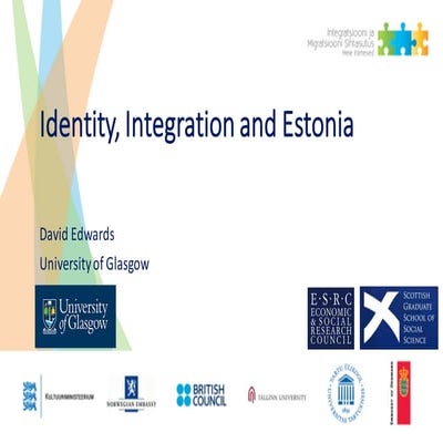 Identity, Integration and Estonia | PDF