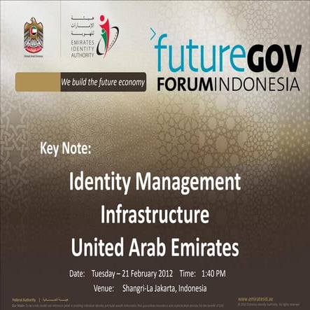 Identity Management Infrastructure in the UAE | PDF