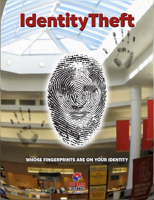 Identity Theft Presentation | PPTX | Internet Safety | Parenting