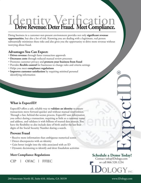 Online ID Verification and KYC Service | PPT