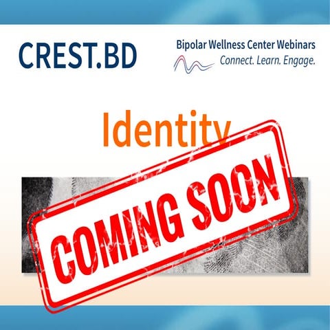 CREST.BD Identity & Bipolar Disorder Slides | PDF