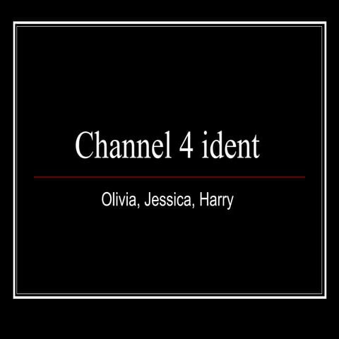 Ident presentation | PPT