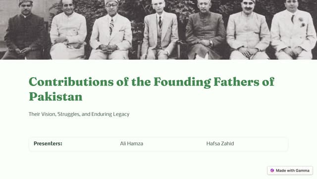 FOUNDING FATHERS OF PAKISTAN Presentation.pptx