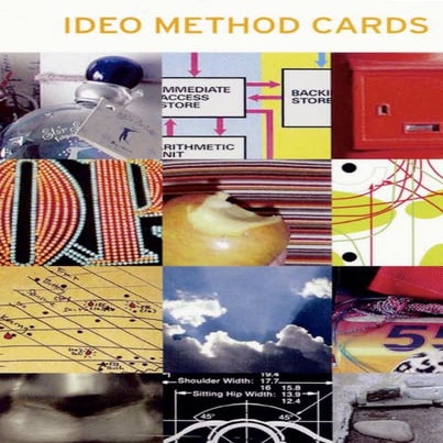 Ideo Method Cards for Designers | PDF