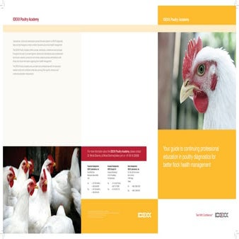 Idexx Poultry Academy for India | PDF