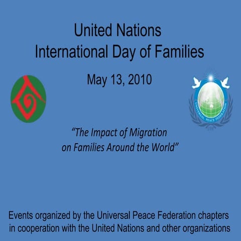International day of families | PPT