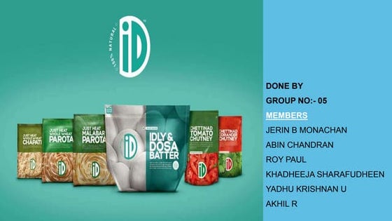 Id fresh food ppt | PPTX | Food Industry | Industries