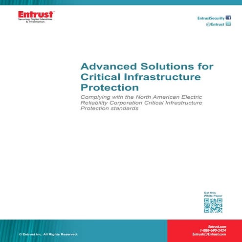 Advanced Solutions for Critical Infrastructure Protection | PDF