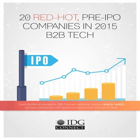 20 Red Hot, Pre-IPO Companies in 2015 B2B Tech | PDF