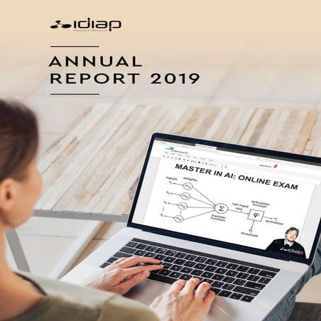 Idiap annual-report-2019 | PDF