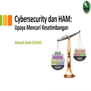 ID IGF 2016 - Hukum 2 - Cybersecurity dan HAM | PDF