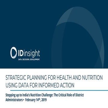 Day 2 - USING DATA FOR INFORMED ACTION - IDInsight | PDF