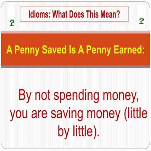 Idiom 1 | PPT