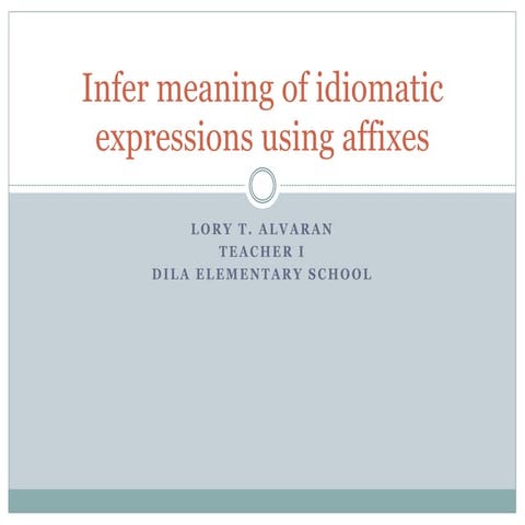 IDIOMATIC XPRESSION.pptx