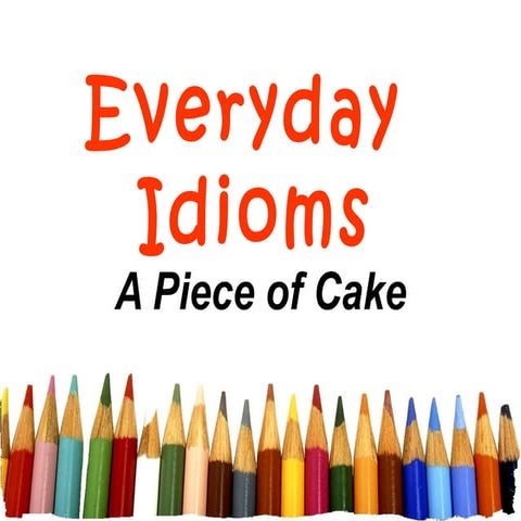 Idioms | PPTX