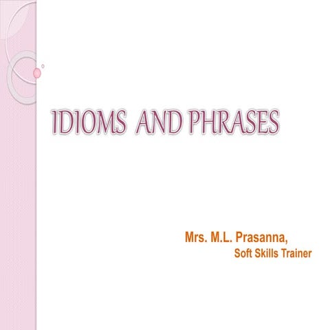 Idioms and Phrases power point presentation.pptx