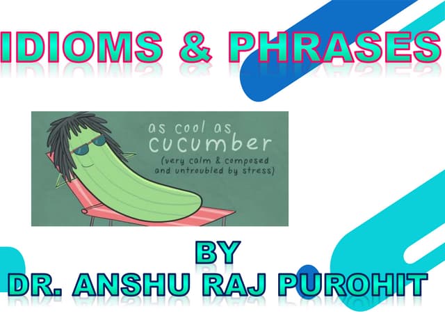 English idioms | PPT