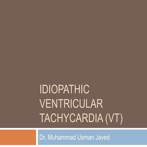 ventricular tachycardia (VT) Localisation | PPT