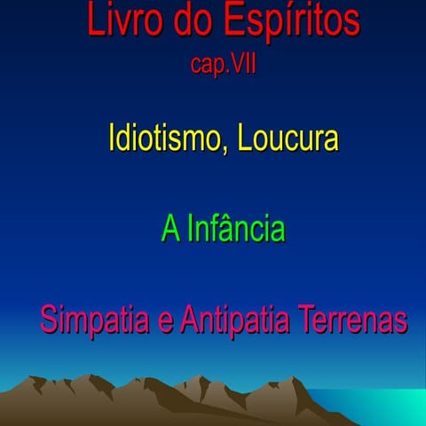 Idiotismo, Loucura | PPT