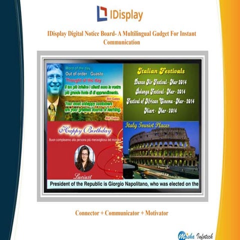 IDisplay Presentation | PPT | Free Download