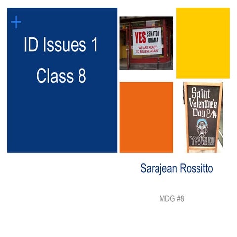 MDG #8 workshop slides | PPT