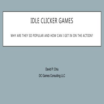 Idle Clicker Games: Why are They So Popular and How Can I Get in on the ...