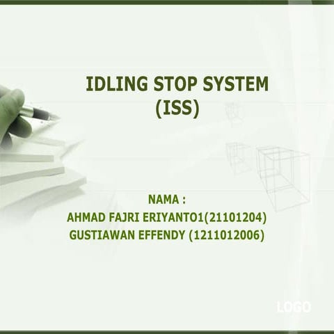 Idling stop system | PPTX