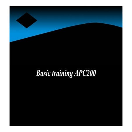 Idoc.pub apc200 basic-training | PDF