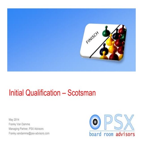 Qualification - Scotsman | PPTX