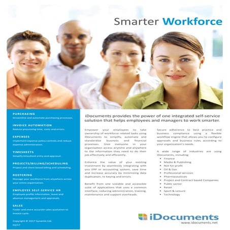 iDocuments smarter workforce | PDF