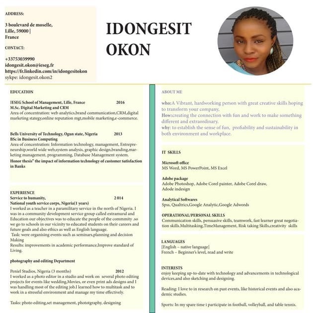 Idongesit resume | PDF
