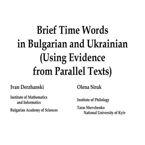 Bg-Uk brief time words | PPT