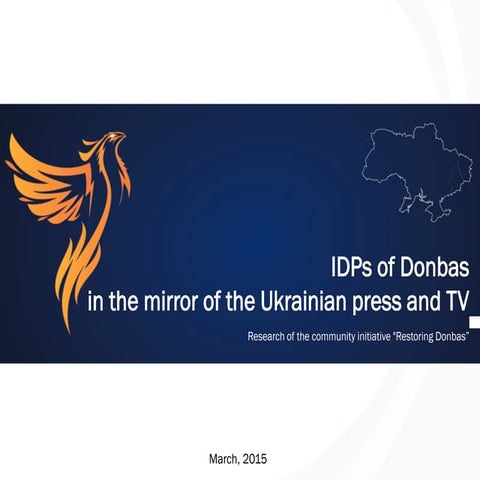 IDPs of Donbas in the mirror of the Ukrainian press and TV | PDF