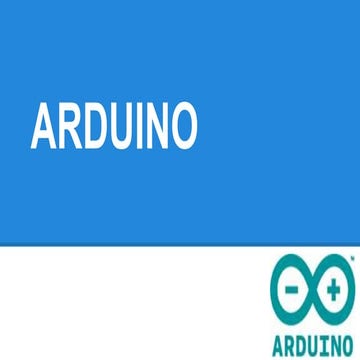Arduino Ppt