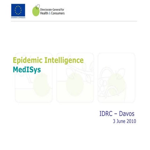 Epidemic Intelligence-MedISys | PPT