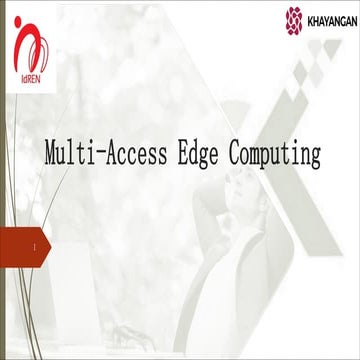 IdREN Multi Access Edge Computing dan bangun ruang | PDF