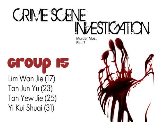 Basic Investigations | PPT