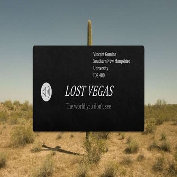 Lost Vegas | PPTX