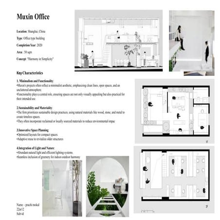 Interior design office layout case study. | PDF