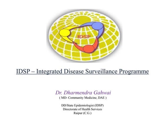 Integrated diseases surveillance programme | PPTX