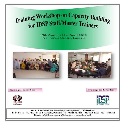 HANDS ICD Training Report by Nadeem Wagan | PDF