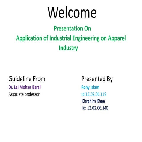 IE working procedure | PDF