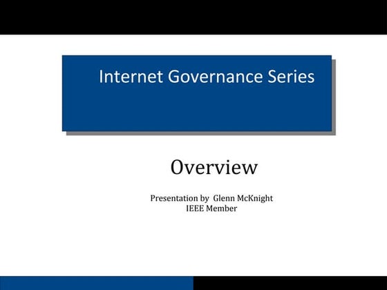 The Logical Layer of Digital Governance | PPT