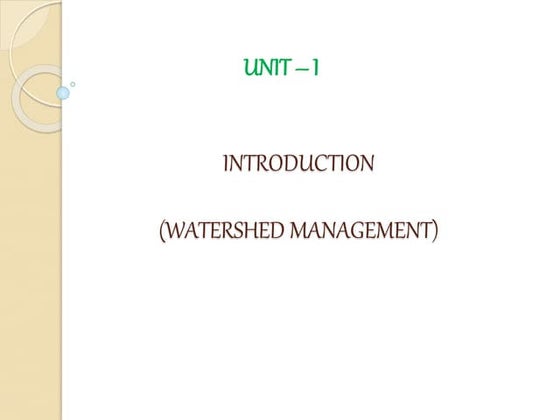 LECTURE 2- WATERSHED CLASSIFICATION AND MEASUREMENTS.pptx