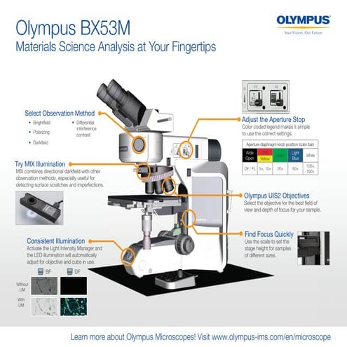 Olympus Microscope Diagram