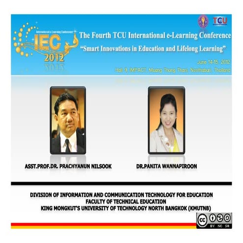 Blended e-Learning Activities for the Information and Innovation Management Course: Its Outcomes ...